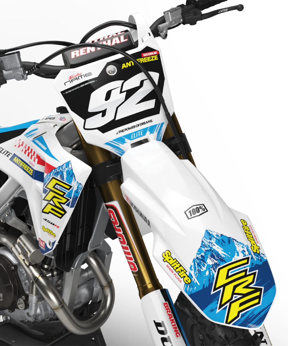 PEAK Honda Full Graphics kit – Elite Racing co