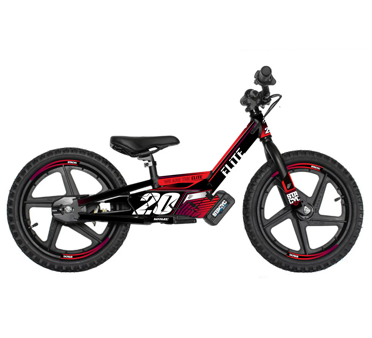 FLO Stacyc Full Graphics kit – Elite Racing co